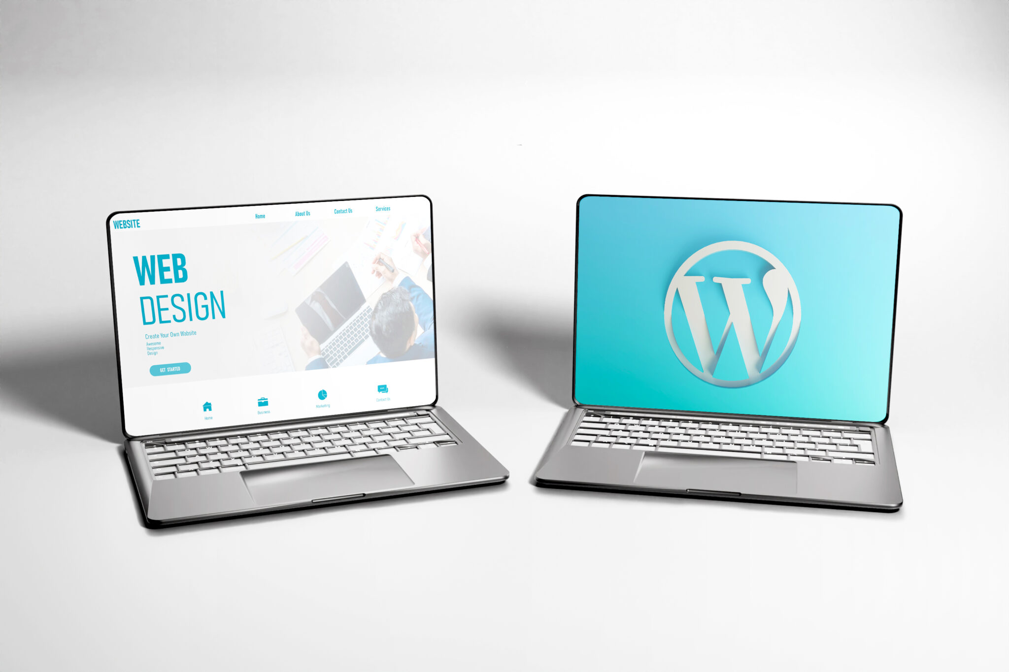 WordPress vs Custom Website Development - Evokey